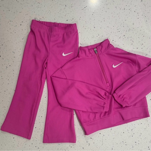 Nike | Matching Sets | Nike Toddler Pink Pants Jacket Set | Poshmark
